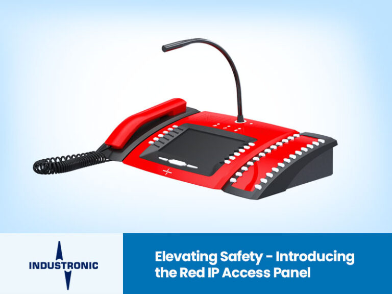 Red IP Access Panel for Enhanced Safety
