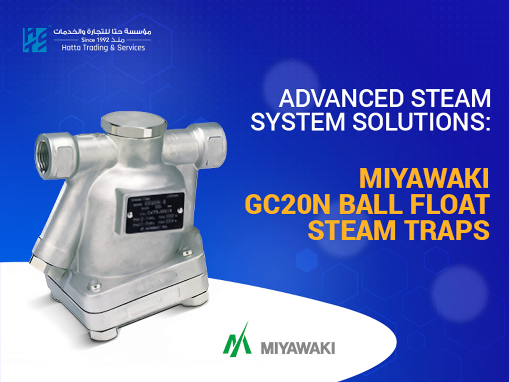 Advanced Steam System Solutions: Miyawaki GC20N Ball Float Steam Traps