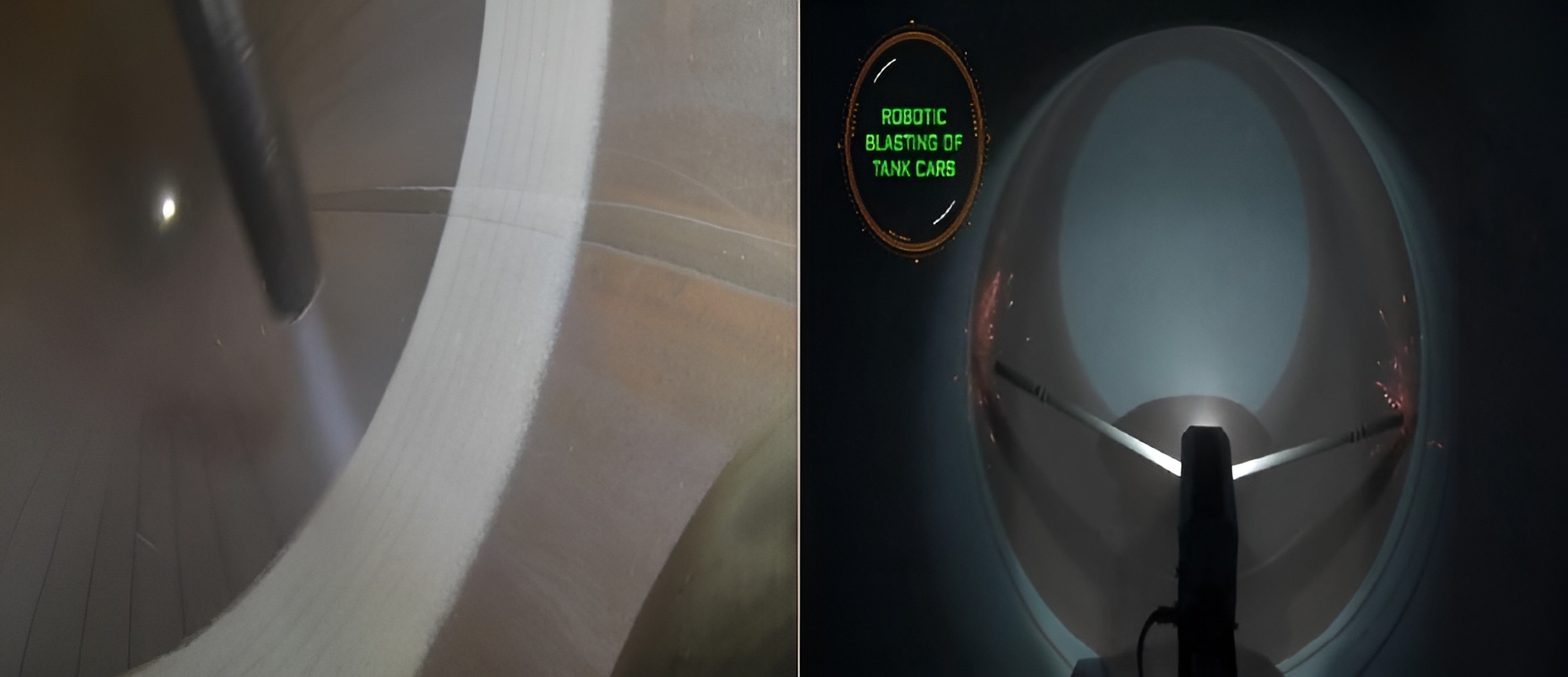 Robotica by Sponge-Jet: Advanced Internal Pipe & Tube Blasting Technology
