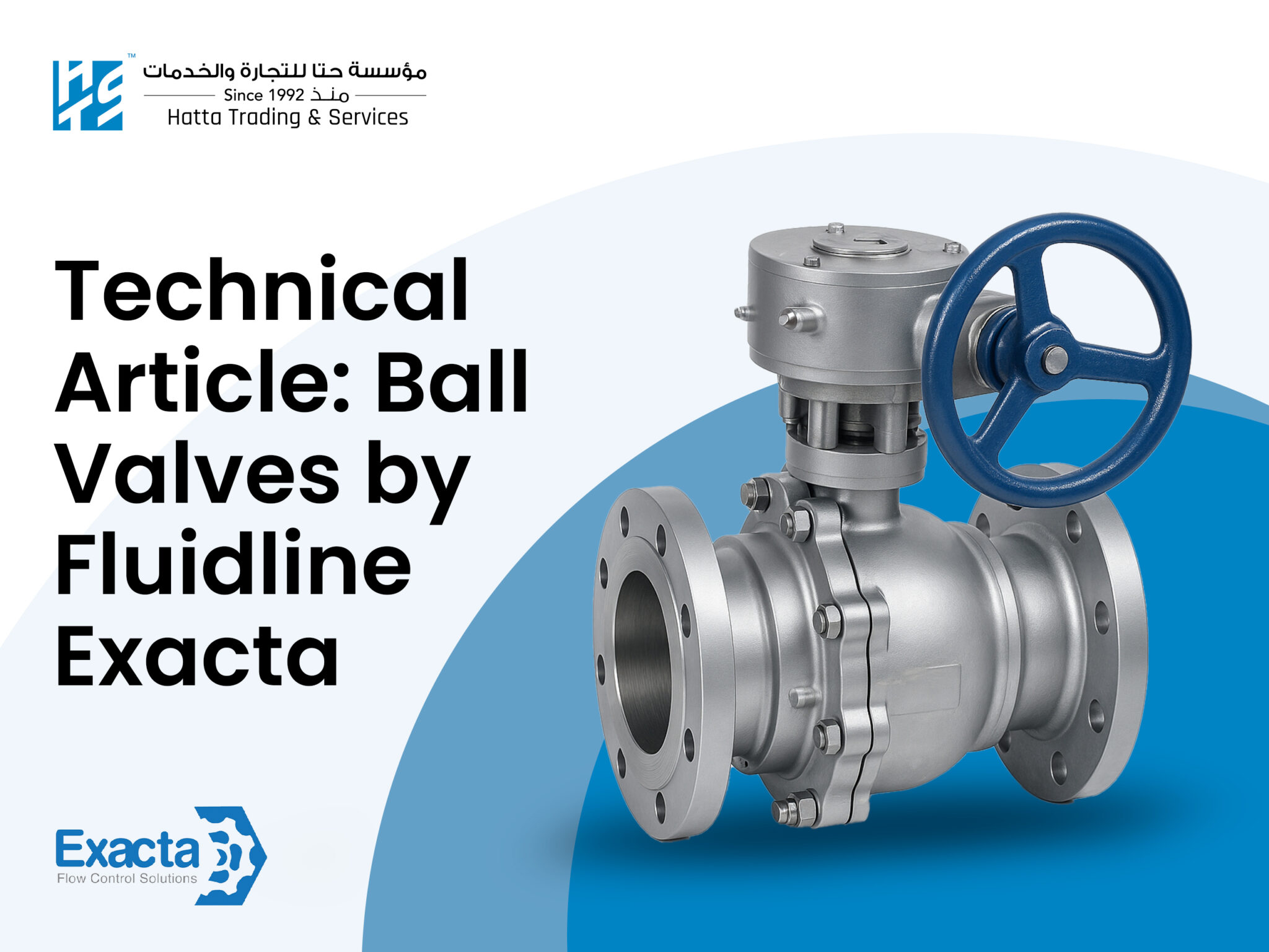 Technical Article: Ball Valves by Fluidline-Exacta