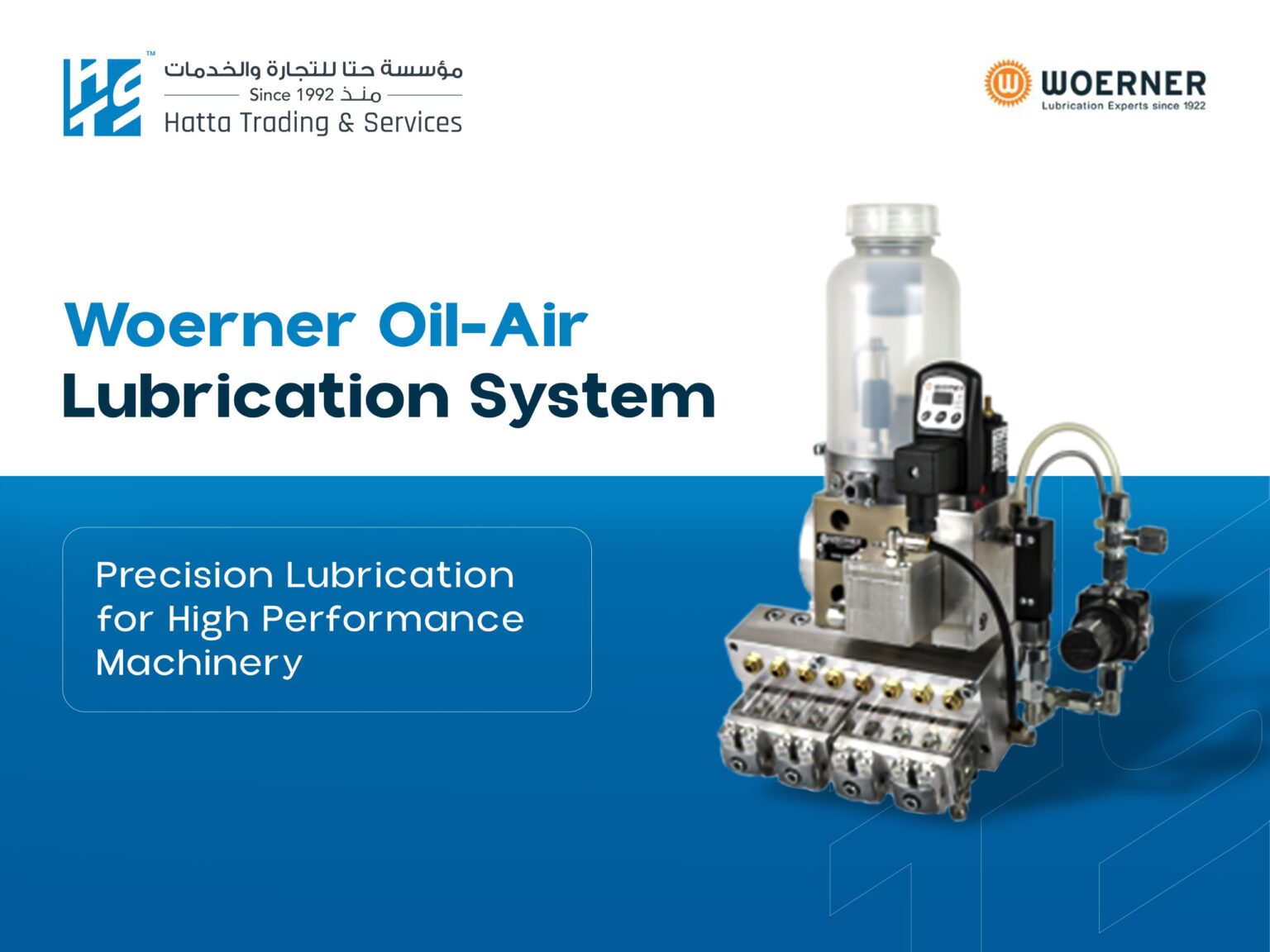 Woerner Oil-Air Lubrication: Power for High-Performance Machines