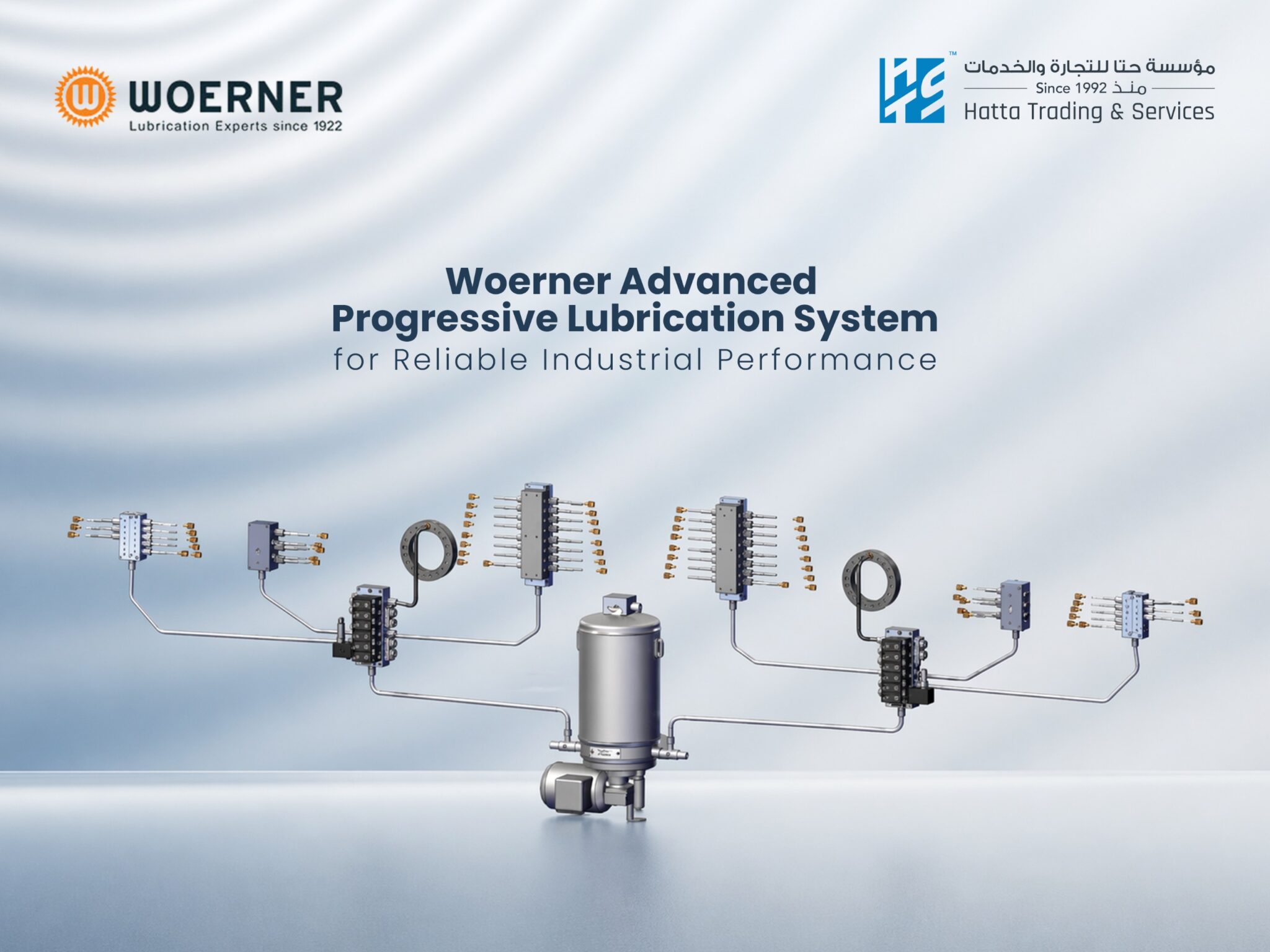 Woerner Progressive Lubrication Systems for Industrial Use